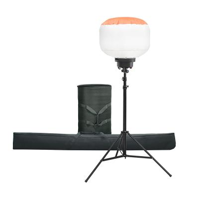 China 10ft Inflated Size LED Balloon Light Tower with 5 Minute Inflation Time and 5000K Color Temperature for sale