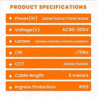 China Factory Custom 36W Outdoor LED Flood Light Adjustable Spotlight Adjustable Mast Height for Disaster Relief Camps for sale