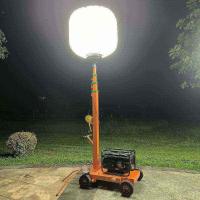 China 800W Portable LED Balloon Light Tower 128000lm IP65 360° Illumination for sale
