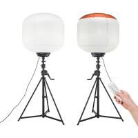 China Portable LED Balloon Light 320W IP65 Dimmable for Outdoor Construction for sale