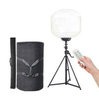 China Portable Light Tower with AC90-305V Input Voltage 160LM/W Efficiency and Aluminum + Steel + PC + Fabric Material for sale
