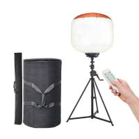 China Portable Light Tower with AC90-305V Input Voltage 160LM/W Efficiency and Aluminum + Steel + PC + Fabric Material for sale