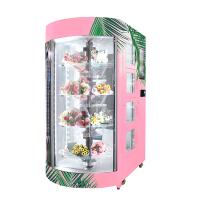 China Floral Shop Store Flower Vending Machine 24 Hours Self Service For Fresh Bouquets for sale