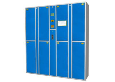 China Automatic Steel Bathroom Clothes Luggage Lockers Scan IC Card / Wristband Operated for sale