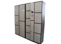 China Advanced 14 Automatic Doors Electronic Steel Cabinets Lockers Customized Color for sale
