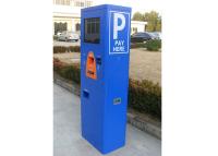 China Intelligent 17 inch Touch Screen Kiosk , Barcode Scanner Ticket Printer Service Kiosk for sale