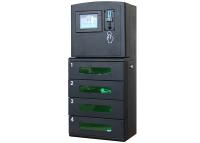 China Commercial Cell Phone Charging Station , Mini Style Touch Screen Mobile Device Charging Station Kiosk for sale