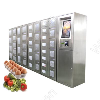 China Smart 24 Hours Egg Vending Lockers Machine Formal Self Service Vegetable for sale