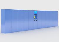China Self Service Smart Post Parcel Delivery Lockers with Coin / Card Acceptor FCC for sale