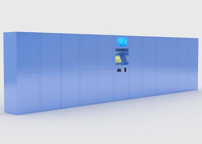 China Self Service Smart Post Parcel Delivery Lockers with Coin / Card Acceptor FCC for sale