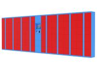 China Indoor Secured Electronic Smart Parcel Locker , Package Lockers Device for Deposit / Receiving Office for sale