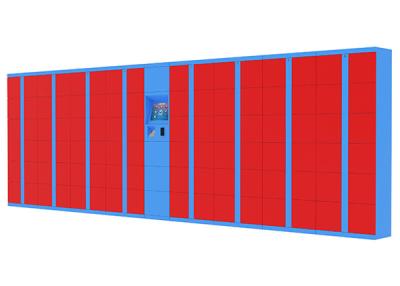 China Indoor Secured Electronic Smart Parcel Locker , Package Lockers Device for Deposit / Receiving Office for sale