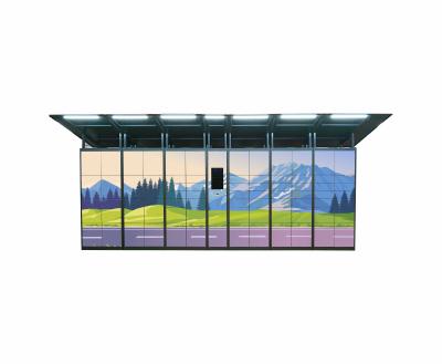 China Outdoor Last Mile Solution Parcel Delivery Locker PIN Code For Shopping Mall Residential Area for sale