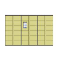 China Custom Design Parcel Smart Delivery Locker Metal Cabinet for sale