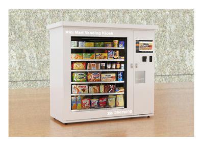 China Automated Fresh Mini Mart Food Vending Machine Station Hospital Tourist Spot for sale
