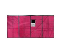 China Safe smart electronic parcel delivery locker with safety locks bar code scan for postal service accept customization for sale