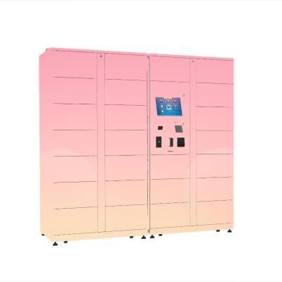 China Flowers Goods Refrigerated Locker Winnsen Touch Screen Android System for sale
