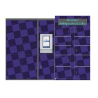 China Outdoor Cake Fresh Refrigerated Locker 24 Hours Self Service Smart Cabinet for sale