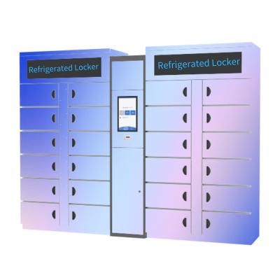 China Winnsen Cabinet Vegetable Refrigerated Locker Electronic Storage Smart Lockers for sale
