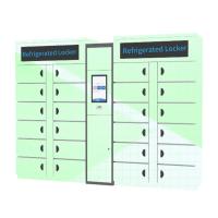 China Indoor Refrigerated Parcel Locker 24Hours Self Service Smart Cabinet Fruit for sale