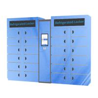 China Smart Frozen Refrigerated Automated Locker Touch Screen Service Eggs Lockers for sale