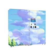 China Fresh Fruit Refrigerated Locker 50Hz Smart Cabinet Remote Control System for sale