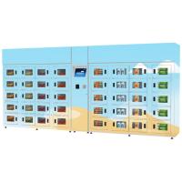China Winnsen Transparent Refrigerated Locker color size customized frozen locker for sale