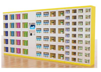 China Electronic Touch Screen Vending Lockers For Library Room / Outdoor for sale