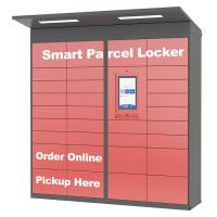 China Outside Self Service Parcel Delivery Pick Up Locker With App Smart Kiosk for sale