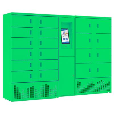 China Outdoor Parcel Refrigerated Delivery Lockers Smart Electronic Cool With Auto Close Door for sale