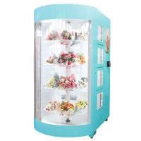 China Cash Pay Flower Vending Machine With Coin Operate Humidity Temperature Controlled for sale