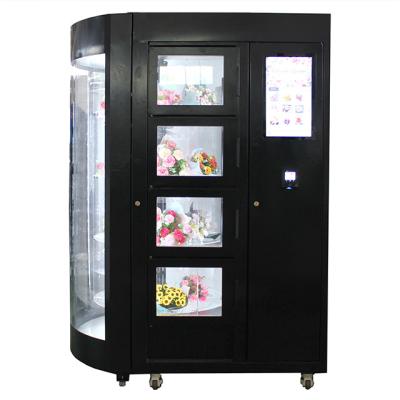 China SDK Elegant Design Flower Vending Machine With Cooler And Humidifier 19 Inch for sale