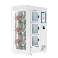 China Humidifier Keep Fresh Flower Vending Machine With Refrigerate Cooling System 240V for sale