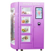 China Smart Cooling Automatic Flower Vending Machine 120V With Large Capacity for sale