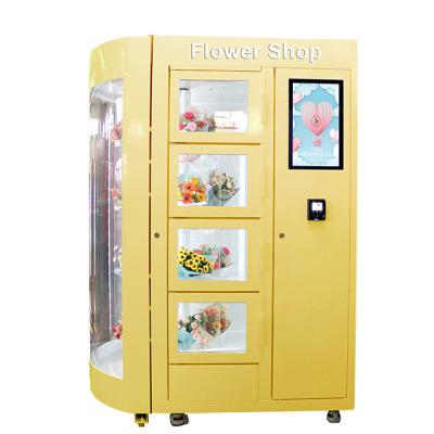 China CE FCC Fresh Flower Vending Machine Automated Garden With Humidifier for sale
