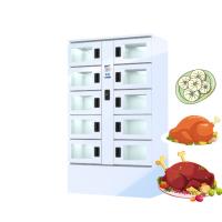 China High Tech Cooling Refrigerated Locker Egg Vending Machine For Fresh Food for sale