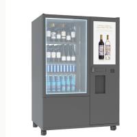 China Elevator Beer Alcohol CRS Wine Vending Machine With Age Verification For Adult for sale