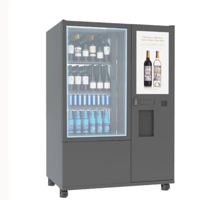 China Elevator Beer Alcohol CRS Wine Vending Machine With Age Verification For Adult for sale