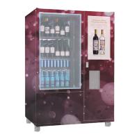 China Intelligent Wine Vending Machine Whiskey Beer Red Elevator For France 22 Inch for sale