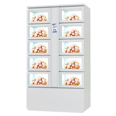 China Egg Vending Machine Locker in The Fridge Cooling System Can Be Customized for sale