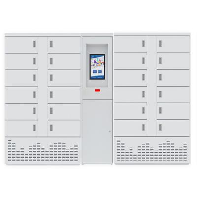 China Outdoor Refrigerated Chilled Parcel Frozen Locker 15inch For Shopping Mall 50Hz for sale