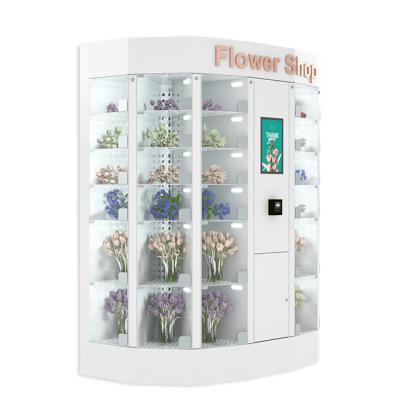China Automatic Floss Flower Vending Locker Touch Screen Control With Wifi for sale