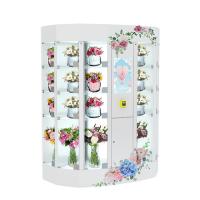 China Online Shopping Flower Bouquet Vending Locker Pickup Remote Control Machine for sale