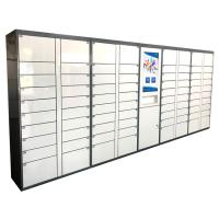 China 60Hz Steel Smart Parcel Delivery Locker Staff Office Small Self Pick Up Logistic 15.6 Inch for sale