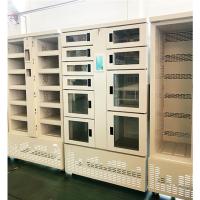 China Transparent Food Safe Fridge Locker Qr Code 15inch With Self Large Or Small Box for sale