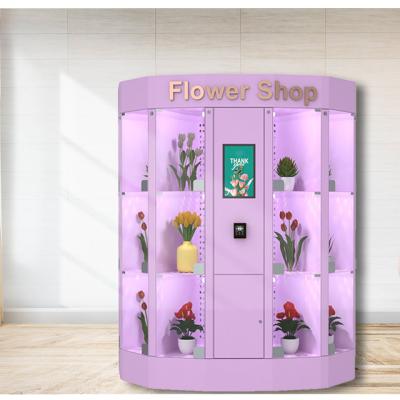 China Floral Industry Flower Vending Locker 18.5 Inch AC 100 - 120V for sale