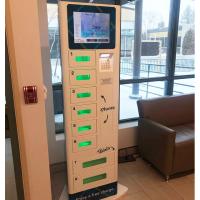 China Digital Cell Phone Lockers Mobile Phone Charging Station Vending Machines for sale