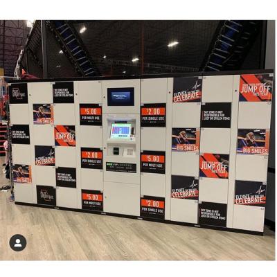 China Bus Station Electronic Luggage Lockers With Remote Control 240V 50 / 60Hz for sale