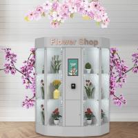 China 60HZ FCC Secure Bouquet Vending Machine 18.5 Inch With Wide Variety Of Flowers for sale