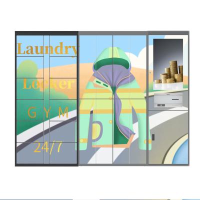 China Secure Drop Laundry Shop Cleaning Locker Off  Pickup 32inch for sale